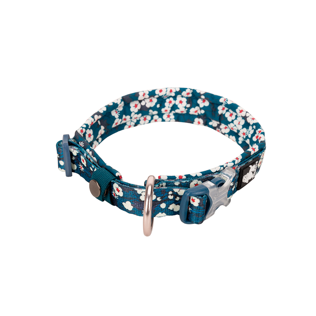Collar Floral Print – Black Dog